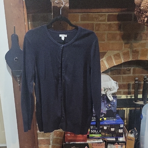croft & barrow | Sweaters | Croft Barrow Classic Black Sweater | Poshmark